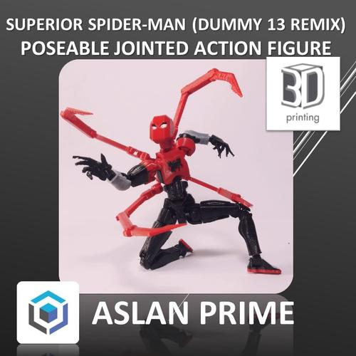 Jual DUMMY 13 SUPERIOR SPIDER-MAN EDITION JOINTED POSEABLE ACTION ...