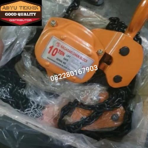 Jual NAGASAKI CHAIN BLOCK 10 TON X 20 METER - Jakarta Pusat ...