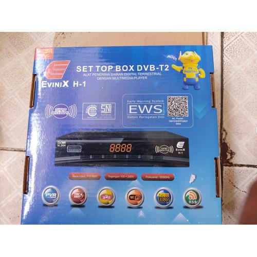 Jual Set top box STB TV Decoder penerima sinyal digital DVB T2 U-030 ...