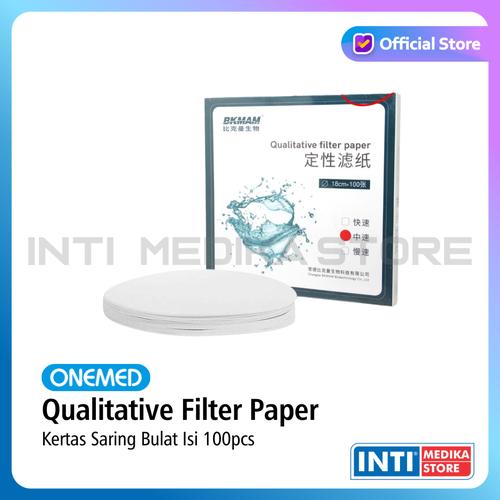 Promo ONEMED - Kertas Saring BULAT Box Isi 100pcs | Qualitative Filter ...