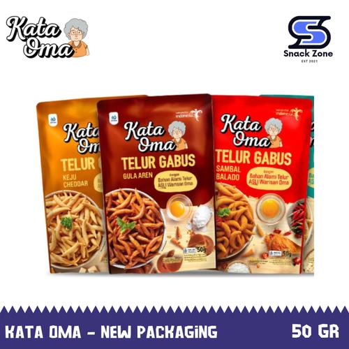 Promo Kata Oma Telur Gabus New Packaging 50g - Balado - Jakarta Utara ...