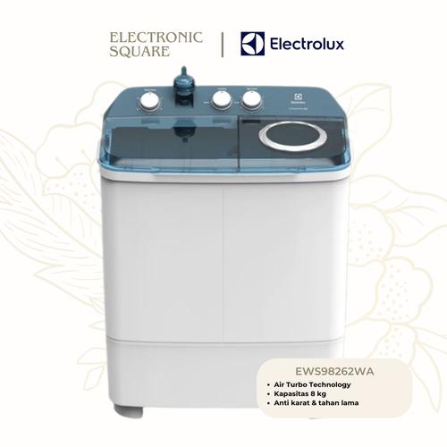 Jual Mesin Cuci 2 Tabung ELECTROLUX EWS98262WA Kapasitas 9 Kg - Kota Sukabumi - Electronic ...