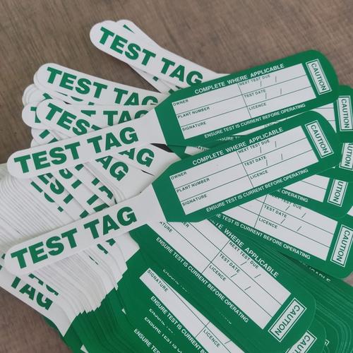 Jual Test Tag Elektrik / Tagging elektrik - Hijau - Jakarta Selatan ...