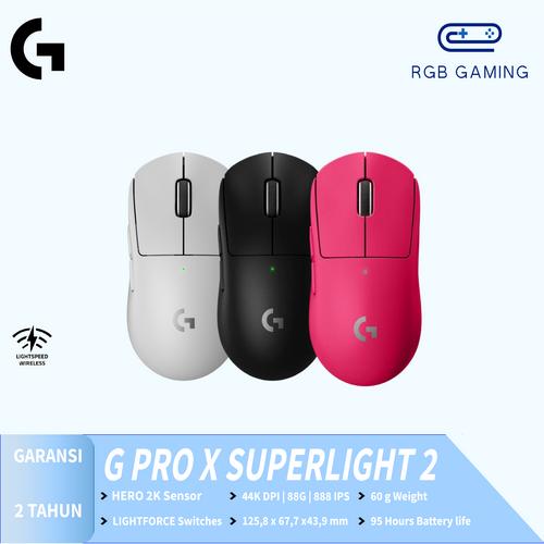 Jual Logitech G Pro X Superlight 2 | Superlight2 Gaming Mouse Wireless ...
