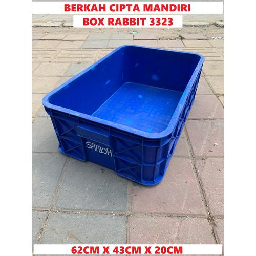 Jual Keranjang Rapat Industri Rabbit (no)/ Box Container Krat Plastik ...