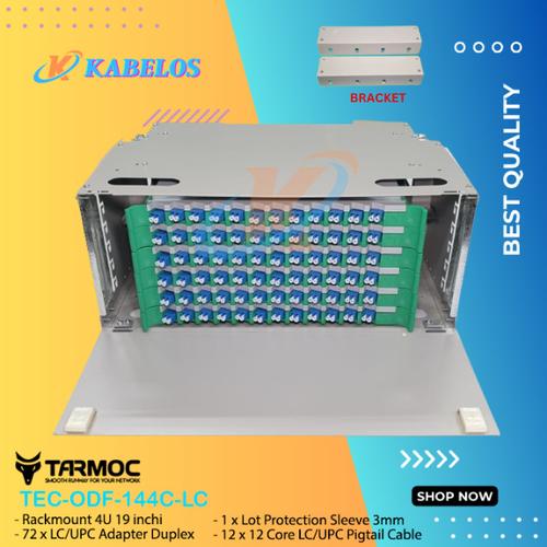 Jual Fiber Optic ODF/OTB 144 Core LC Lengkap Rackmount | ODF 144C LC ...
