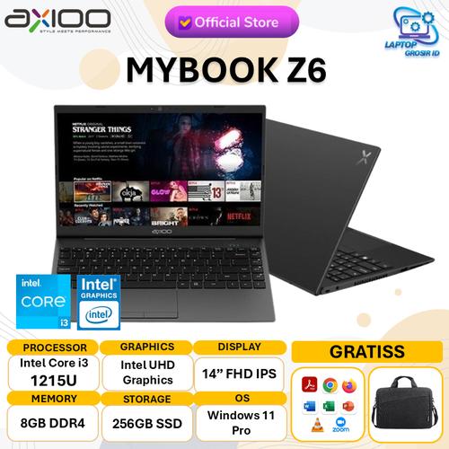 Promo Axioo mybook z6 I3 1215u 6core 8GB 256 SSD windows 11 pro 14 inch - 8GB/256GB Metal, UNIT ...