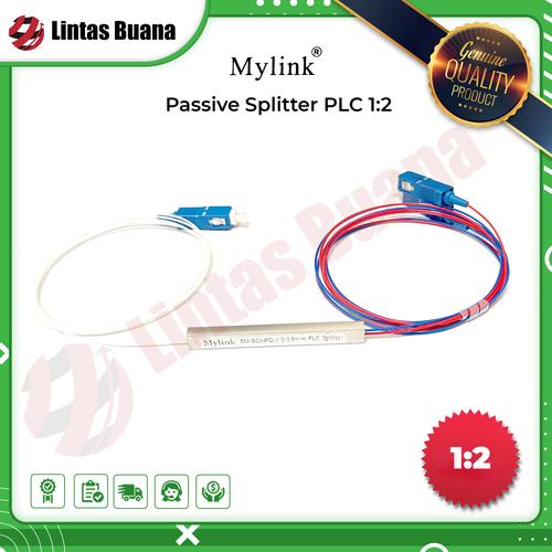 Jual Passive Splitter PLC 1-2 SC UPC Fiber Optik / PLC Splitter 1:2 SC ...