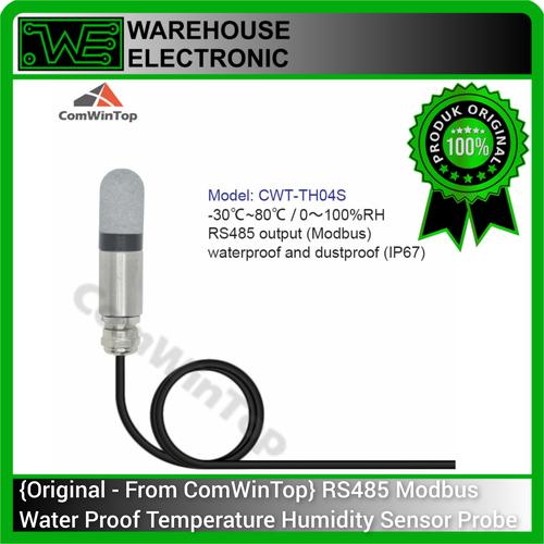 Jual Waterproof Modbus RS485 CWT-TH04S Temperature Humidity Sensor ...