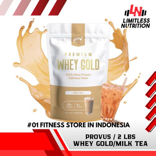 Jual PROVUS PREMIUM WHEY GOLD 2LBS Whey Protein 2 Lbs - MILK TEA - Kab ...