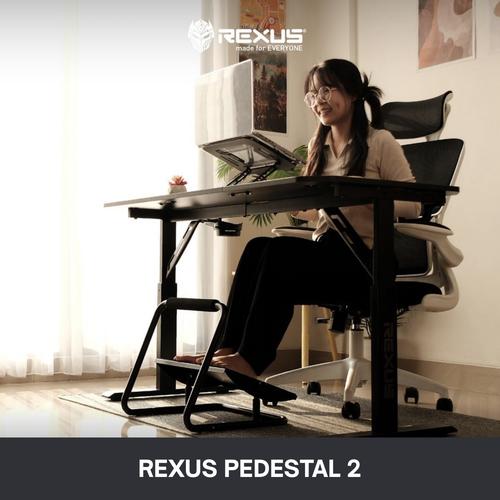 Jual Rexus Pedestal Ergonomic Footrest Sandaran Ganjalan Kaki Foot Rest ...