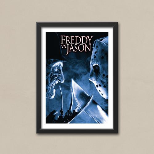 Jual Poster Dinding Freddy vs Jason Bingkai Frame / MOVIE-47 - A3 ...