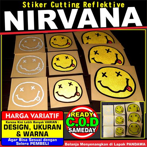 Jual Stiker Cutting Reflektive tulisan : " NIRVANA " - MODEL E2 ...