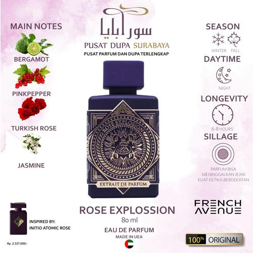 Jual Parfum Asli Arab Original Premium French Avenue Parfume/ Rose ...