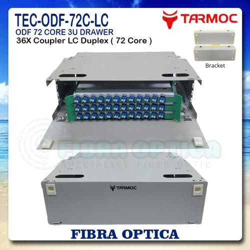 Jual Fiber Optic ODF/OTB 72 Core LC Lengkap Rackmount | ODF 72C LC ...