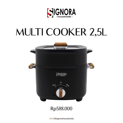 Promo SIGNORA - MULTI COOKER 2.5 LITER Cicil 0% 3x - Jakarta Pusat ...