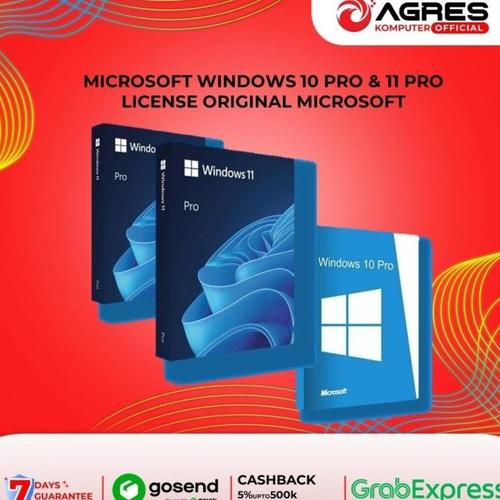 Jual original lisensi MICROSOFT WINDOWS 10 & 11 PRO / WINDOWS 10 & 11 ...