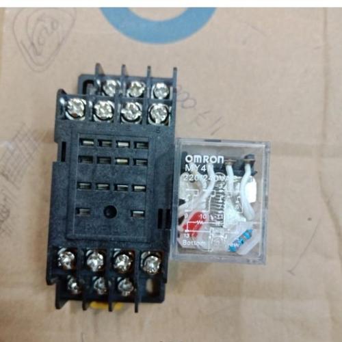 Jual RELAY OMRON MY4N 220VAC +SOCKET BEST QUALITY - Kota Tangerang ...
