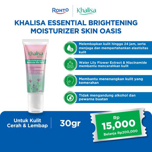 Jual [NEW LAUNCH] Khalisa Essential Brightening Moisturizer Skin Oasis ...