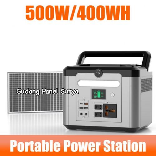 Jual Portable Power Station Support to 500W Solar Genset Elektrik ...