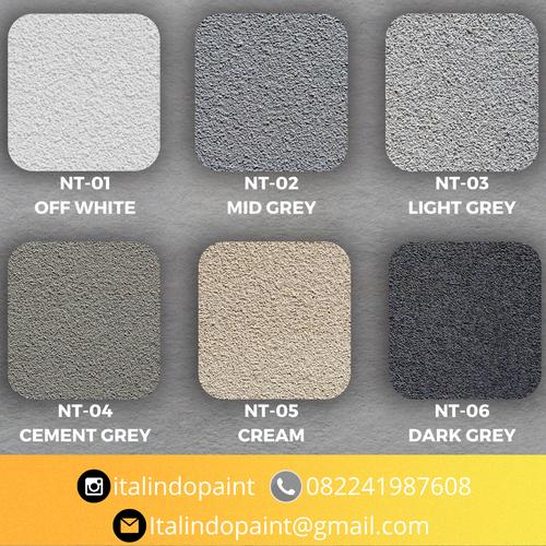 Promo Natural Texture paint - Cat tekstur kamprot batu alam - light ...