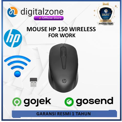 Jual Mouse HP 150 Wireless Mouse 1600 DPI ORIGINAL - Kota Tangerang - Digitalzone Tangcity ...