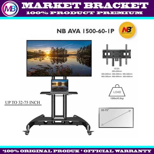 Jual Bracket standing tv IMPORT / breket tv stand 80 75 65 60 55 50 43 ...