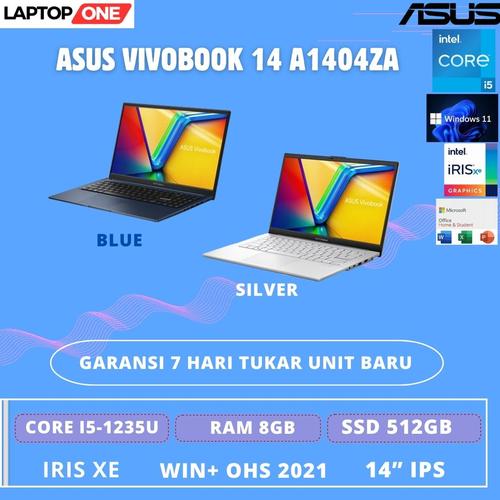 Promo Asus VIVOBOOK 14 A1404ZA i5 1235 8gb 512ss W11 + OHS FHD BRW ...