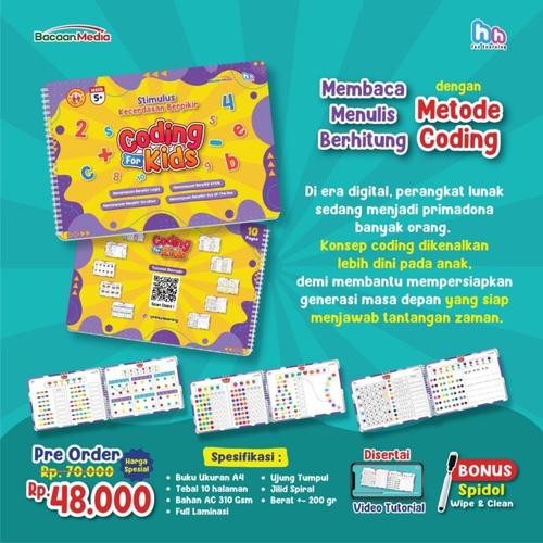 Jual [Ready Stock] Buku Aktivitas Anak: Coding for Kids - Kota Semarang ...