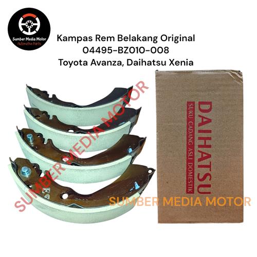 Jual Daihatsu Kampas Rem Belakang Brake Shoe Original 04495-BZ010-008 ...