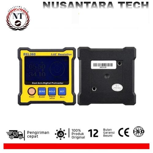 Jual Inclinometer DXL-360 Protractor Digital Angle Level Axis Sudut DXL360 - Jakarta Barat ...