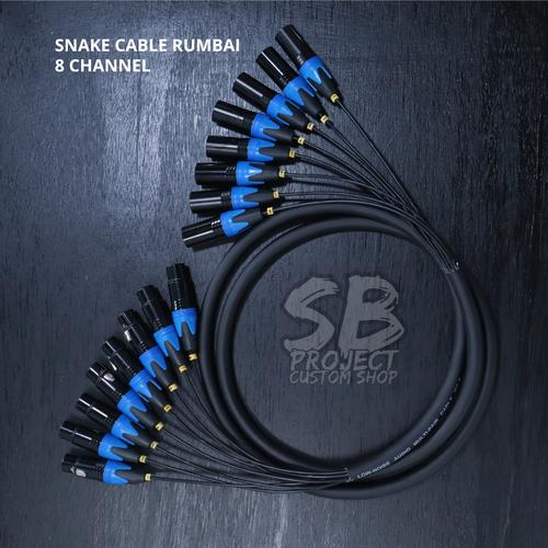 Jual KABEL SNAKE 8 CHANNEL RUMBAI - 1 METER - Kota Bekasi - SB Project ...