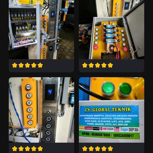 Jual Auto Custum Panel Lift Otomatis stop 2 lantai 3 lantai 4 lantai 5 ...
