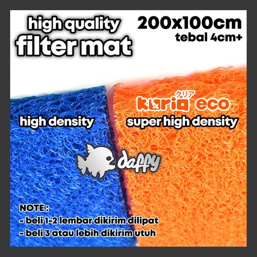 Jual Filter Mat 200x100 cm JAPMAT media filter akuarium kolam kuria ...