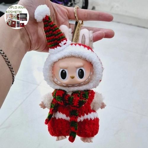 Jual Labubu Christmas Dress Santa V1 / Labubu Clothes Santa / Baju ...
