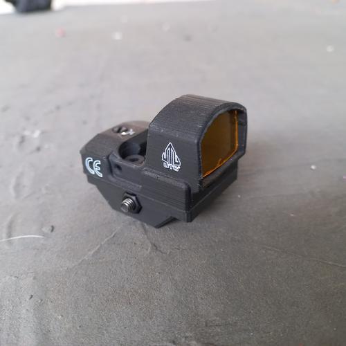 Jual Dummy UTG Micro Red Dot Sight for 20mm picatinny rail aeg wgb gbb ...