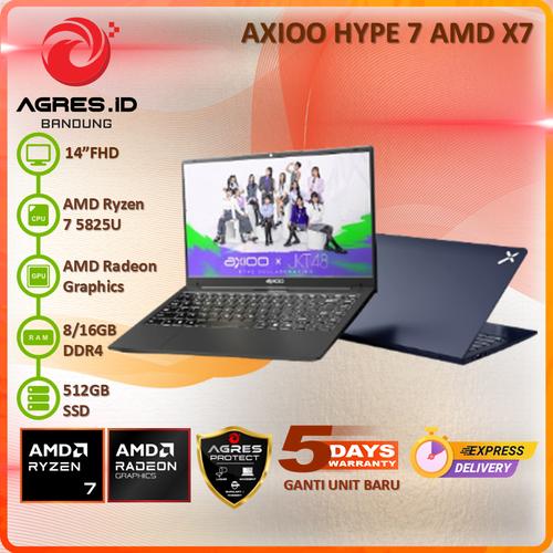 Promo Axioo Hype 7 AMD X7 Ryzen 7 5825U 8Gb/16Gb 512Gb 14" FHD IPS ...