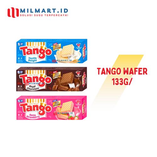 Jual TANGO WAFER BISCUIT 133G KOTAK CHOCOLATE CAMILAN VANILLA JAJANAN ...