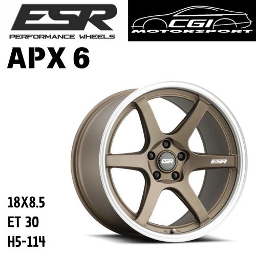 Jual Velg Mobil Ring 18 ESR Performance APX 6 Original - Kota Bandung ...