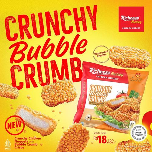 Jual Richeese Nugget Crunchy Bubble 250g - Kota Depok - Alia Frozn ...