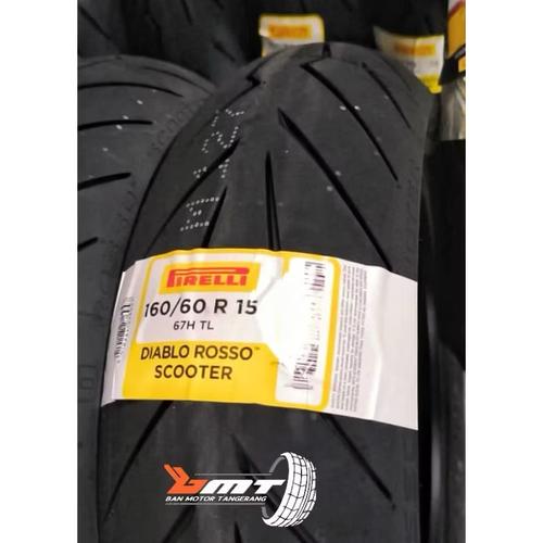 Jual Pirelli Diablo rosso scooter ukuran 160/60-15 Import - Kota Tangerang - BANU MOTOSHOP ...