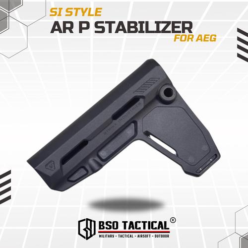 Jual Popor Tactical SI Style AR P Stabilizer Lightweight Polymer Low ...
