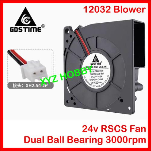 Jual GDSTIME 12032 24V RSCS 120x120x32mm Remote Static Cooling Dual ...