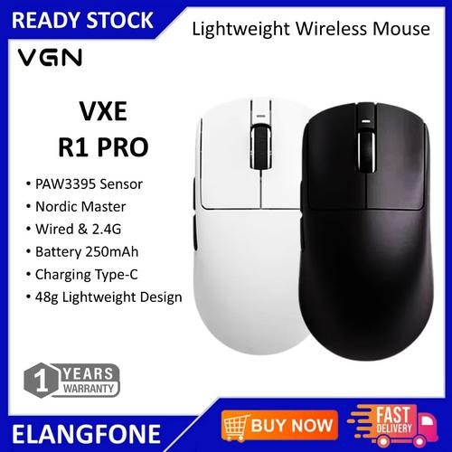 Promo VGN VXE R1 Pro 4K Wireless Gaming Mouse Light Weight Mouse Smart ...