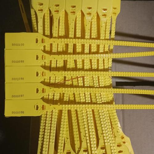 Jual segel plastik Double lock / Bagseal Segel locis 38 cm tanpa plat ...