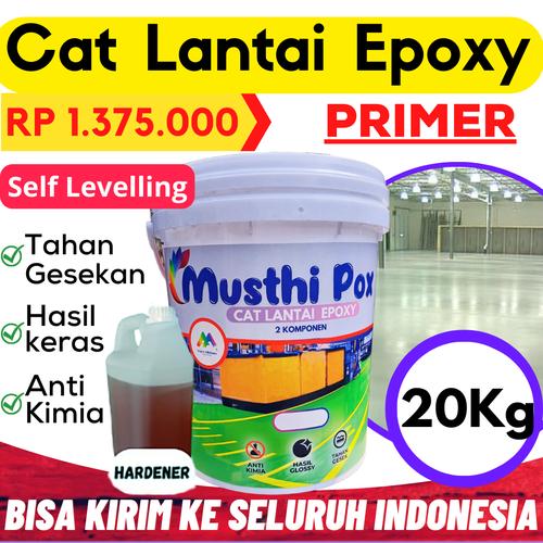 Jual Cat Dasar Lantai Epoxy Primer Top Coat 20kg Cat Lantai Upox - Top ...