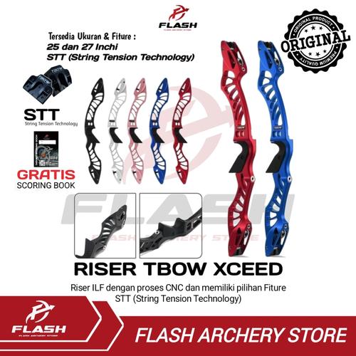 Jual Riser Panahan Recurve ILF TBOW XCEED CNC Machined - Hijau (25 ...