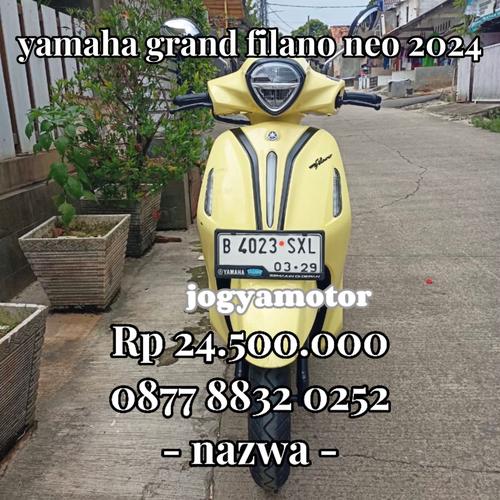 Jual sepeda motor bekas YAMAHA GRAND FILANO NEO 2024 Kuning harga ...