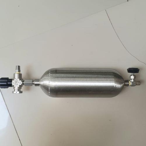 Jual SS304 Sample Cylinder for sampling LPG + Gas 1000mL 1800 PSIG 1/4 ...