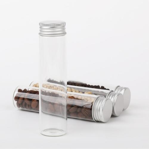 Jual MW Single tube jar Tabung botol kaca dengan tutup aluminum 60ml d ...